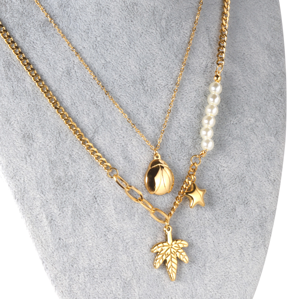 Coastal Double Necklace - Blingndazz Jewelry